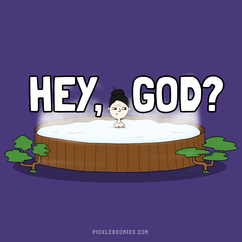 Pickled Comics | Hey, God? - Pickled Comics